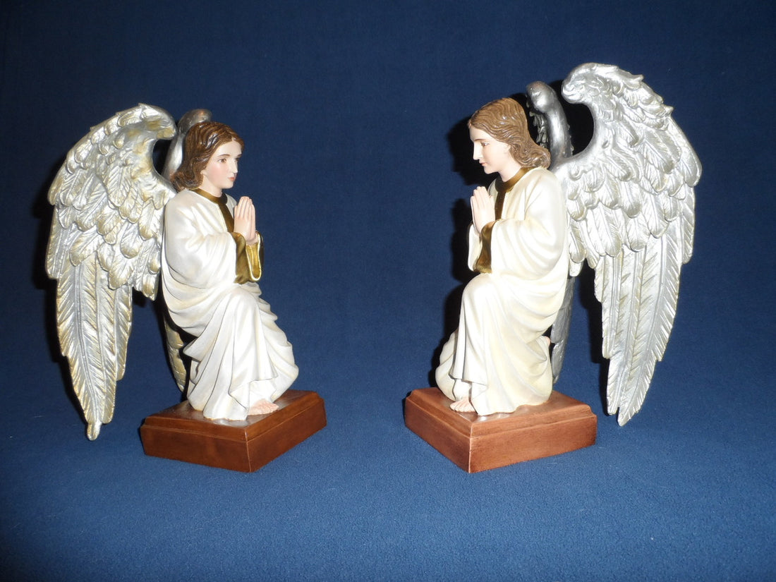 Adoring Angel 12" (wings down) by Fiat Religious Statues