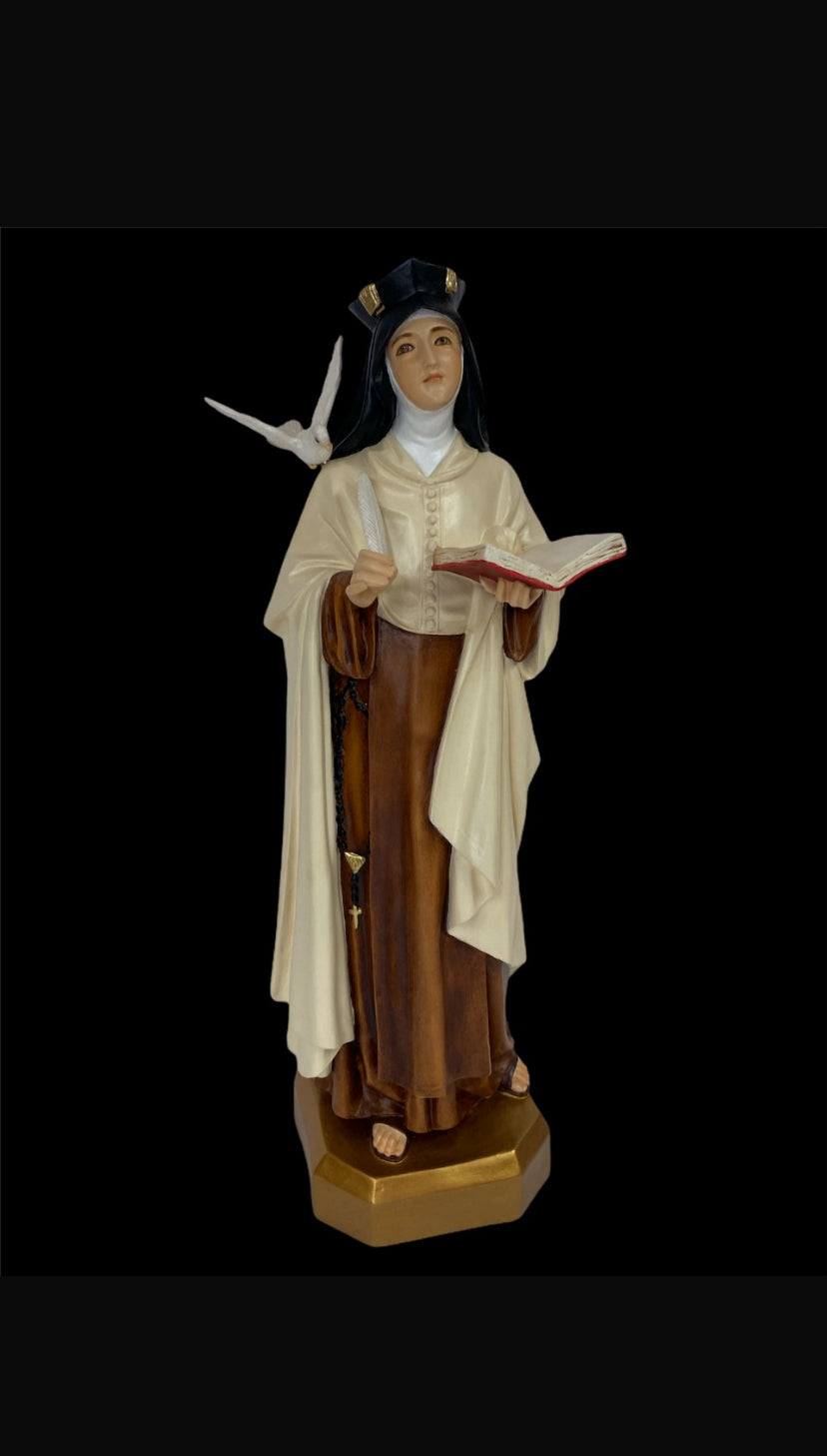 St. Theresa of Avila 22" by Fiat Religious Statues